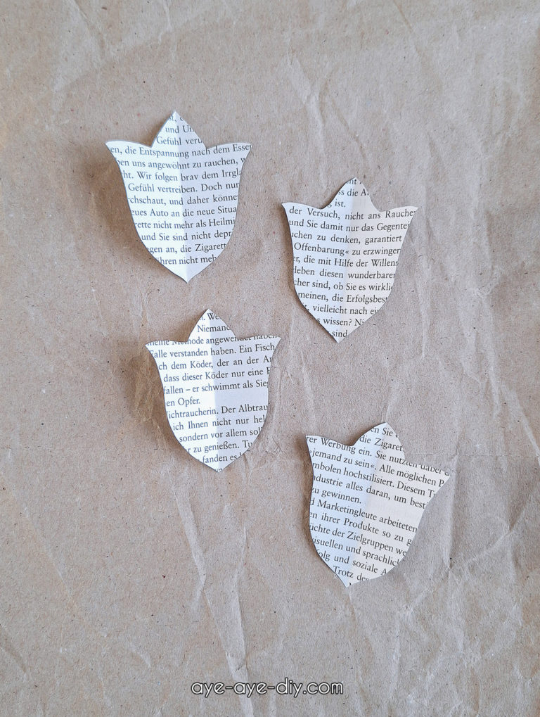 Tulpen basteln leicht gemacht - Einfache Anleitung mit Papier
